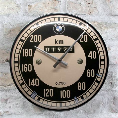 Horloge Compteur BMW Garage Atelier Les Horloges Le Grenier Vintage
