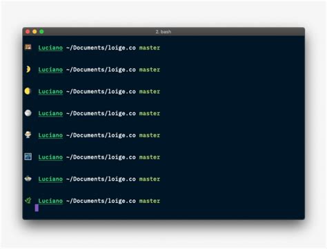 My Terminal Prompt With Random Emojis Youtube Dl Extract Video