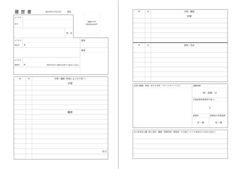 看護師の履歴書・職務経歴書！採用される書き方とテンプレートを解説