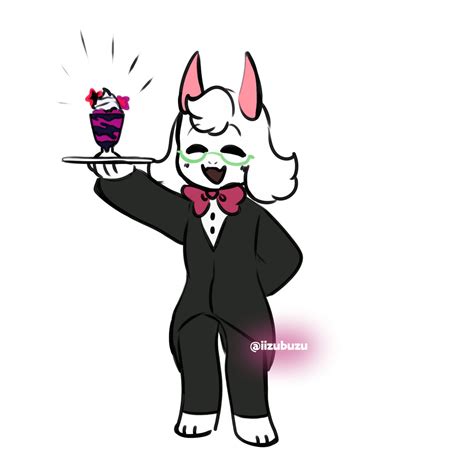 Butler Ralsei By Iizubuzu On Deviantart