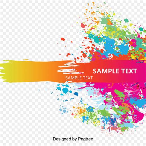 Background Splash Vector Png
