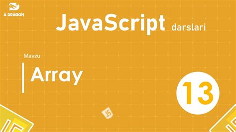 Javascript Array Javascript Darslari O Zbek Tilida Youtube