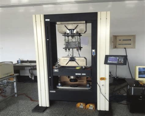 The Pull Out Test Setup Download Scientific Diagram