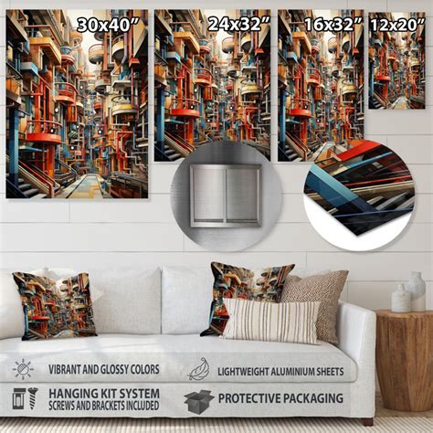 Winston Porter Constructivism Industrial Utopia Imaginary On Metal Wayfair Canada