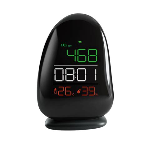 Carbon Dioxide Co2 Detector Gas Concentration Content Color Screen Air ...