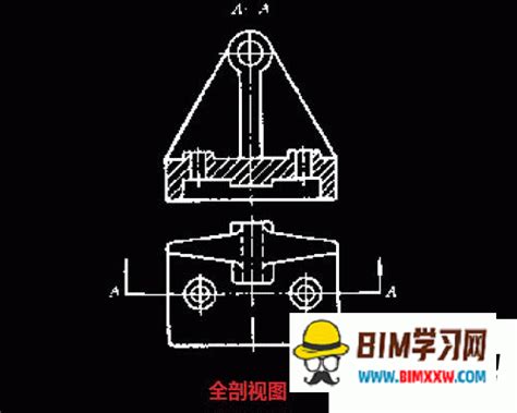 CAD制图中剖视图与断面图的种类有哪些 cad制图剖视图箭头字母怎么标注 BIM学习网