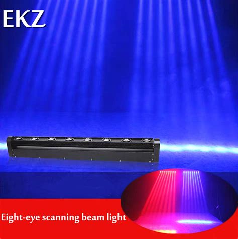 LED Bar Beam Moving Head Light X W RGBW Multicolor LED Beam Lights DMX DJ Christmas Party