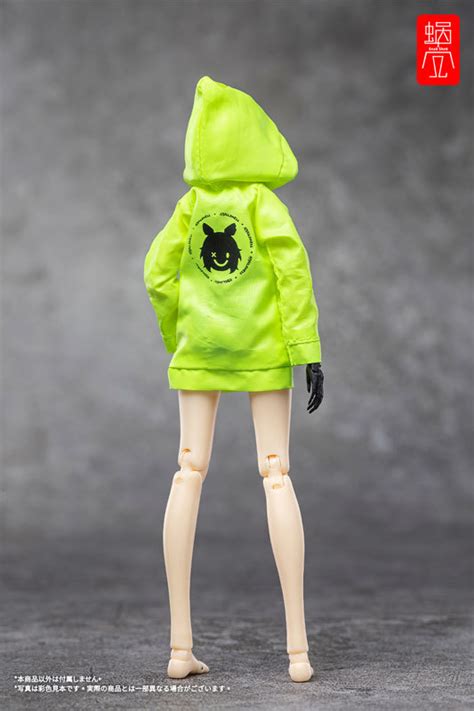 奶茶色！蝸之殼工作室「milk Tea Girl 謬可·t」112比例可動人偶andgnproject螢光外套