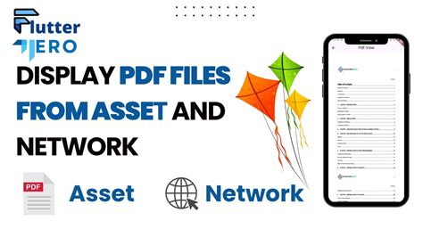 Display Pdf Files In Flutter App From Asset And Network Flutter PDF Tutorial YouTube