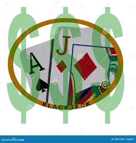 Blackjack Stock Illustration Illustration Of Play Background 18857346