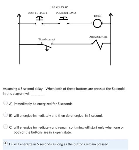 Solved Assuming A 5 Second Delay When Both Of These