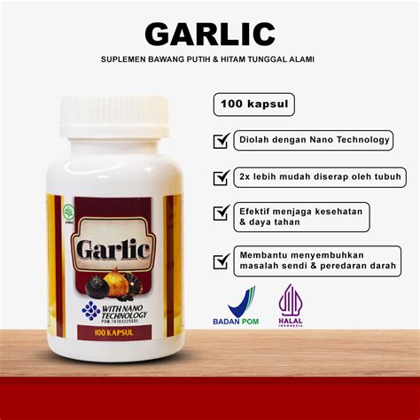 Jual Garlic Ekstrak Bawang Putih Hitam Tunggal Lanang Black Premium