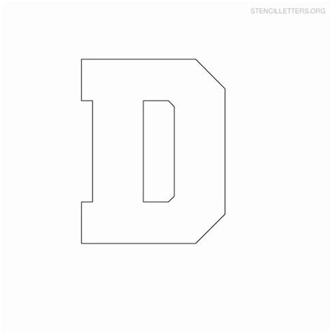 Printable Block Letters Template