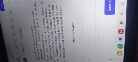 26given Below Are Two Statements Statement I Predators Are Prudent In