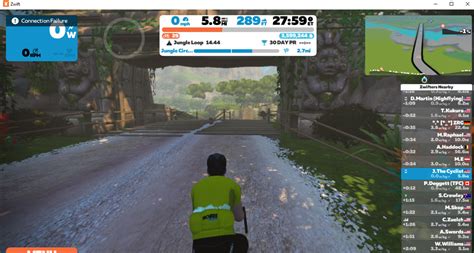 Zwift Watopia Jungle Circuit Course Rope Bridge Entry Frugal Average