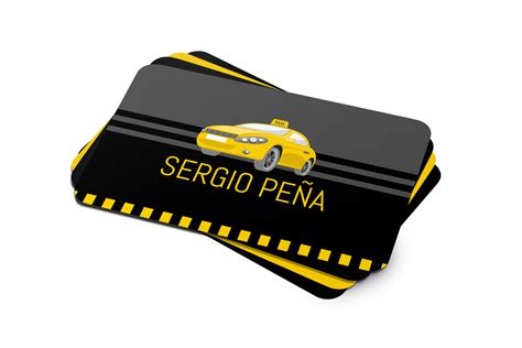 Tarjetas de presentación Taxi Colorprinter