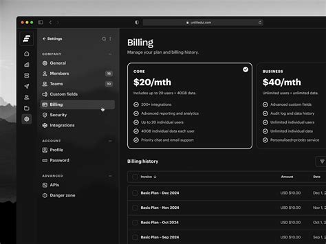 Dual Tier Sidebar Navigation — Untitled Ui By Jordan Hughes® On Dribbble