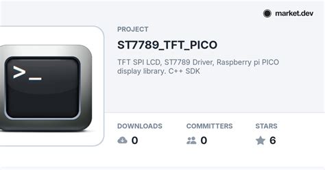 St7789 Tft Pico Ecosystem Directory Market Dev