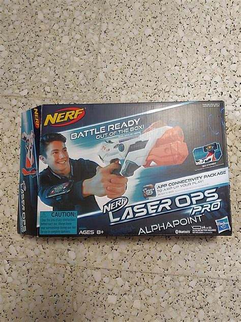 Hasbro Nerf Laser Ops Alphapoint With Ar Solo Attachment Hobbies