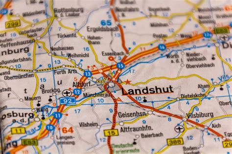 Landshut Bavaria State Germany On A Road M Stock Image Image Of