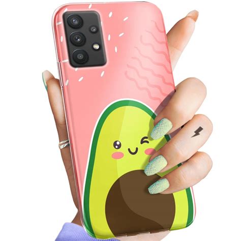 Etui Do Samsung Galaxy A32 5G Wzory Awokado Avocado Owoc Obudowa