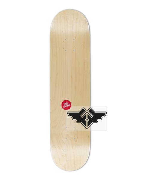 Classic Skateboard Deck Natural Uk