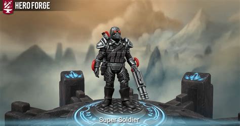 Super Soldier Made With Hero Forge