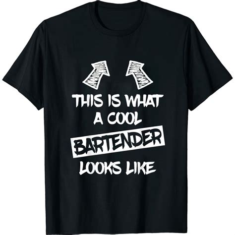Cool Bartender Funny Saying Bartenders Bartending Womens T Shirt