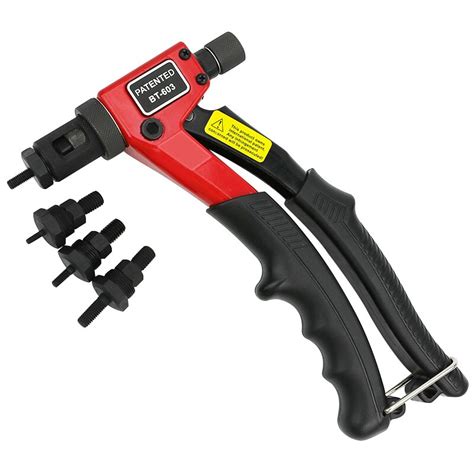 Bt 603 Manual Riveter Gun Hand Rivet Tool Kit Rive Vicedeal