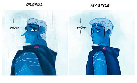 Hades Original Vs My Style By Blaye Art On Deviantart