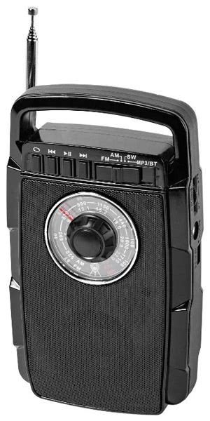 MAX MR-322 черный - купить портативный радиоприемник с USB и блютуз