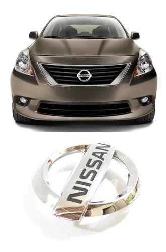 Emblema Parrilla Nissan Versa 2011 Al 2014 Tipo Original Envío gratis