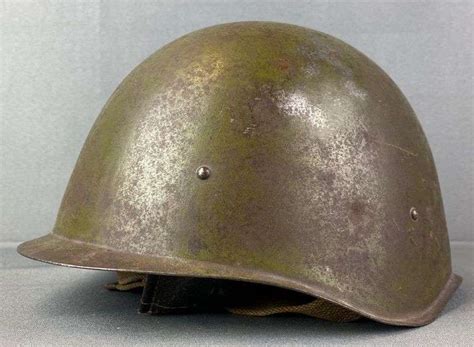 Ww2 Russian Ssh40 Helmet Matthew Bullock Auctioneers