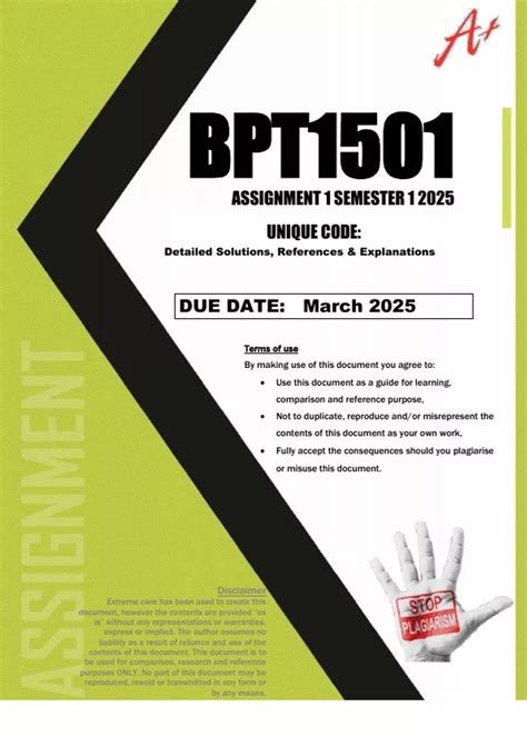 Bpt1501 Assignment 1 Semester 1 2025 Being A Professional Teacher