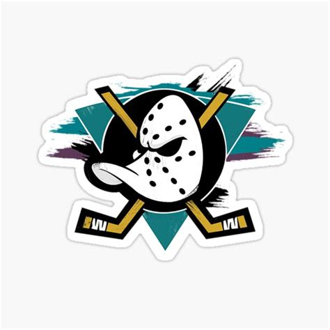 Mighty Ducks T Shirtthe Mighty Ducks Sticker For Sale By Keppeseato