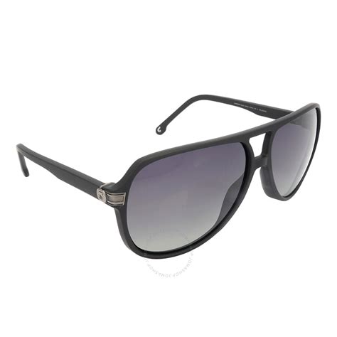 Carrera Polarized Grey Navigator Unisex Sunglasses Carrera 1045s 0003
