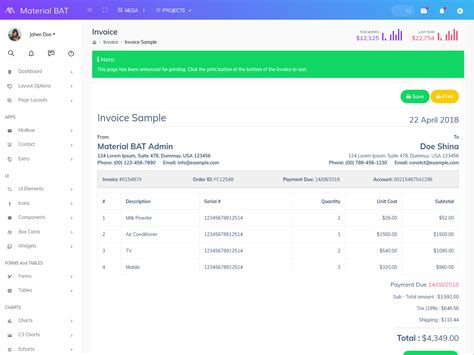 Responsive Bootstrap Admin With Admin Templates