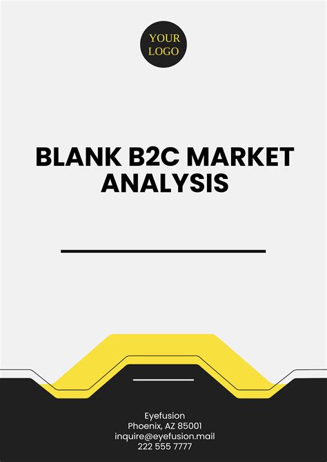 Free Market Analysis Template To Edit Online