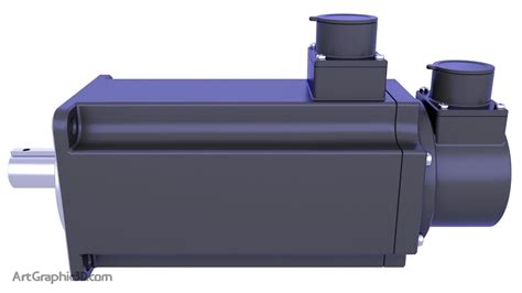 Ac Servo 3d Model Download
