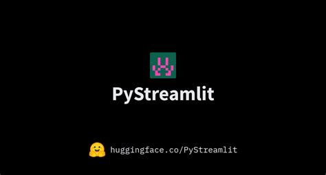 Pystreamlit Pyhton Streamlit