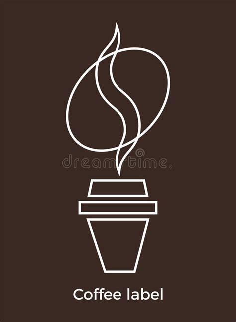 Coffee Label Stock Illustration Illustration Of Vector 269936935