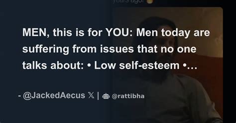 Men This Is For You Thread From Jacked Aecus Wisdom For Men