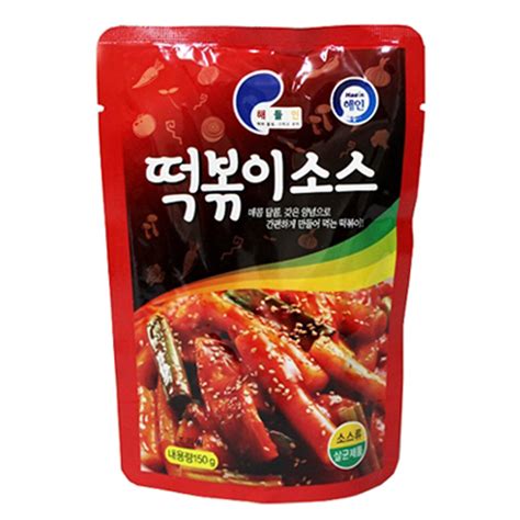 Korean Tteokbokki Sauce Korean Traditional Stir Fried Rice Cake Spicy