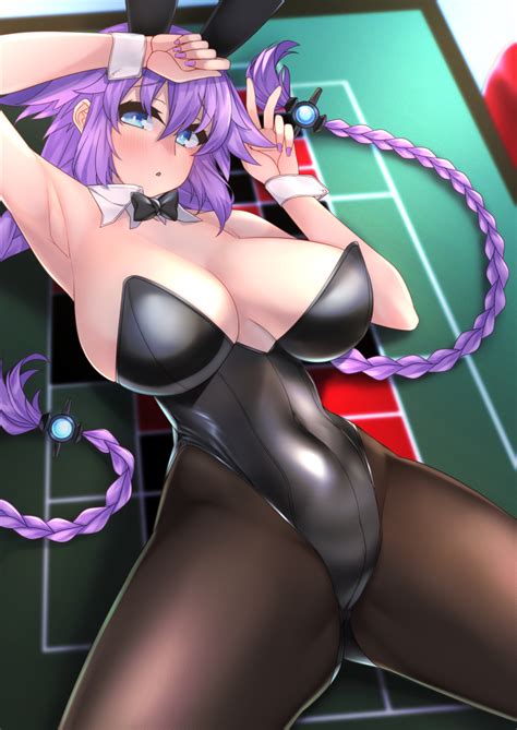 Rule 34 Big Breasts Blue Eyes Bunny Ears Bunnysuit Neptune Neptunia Neptunia Series On