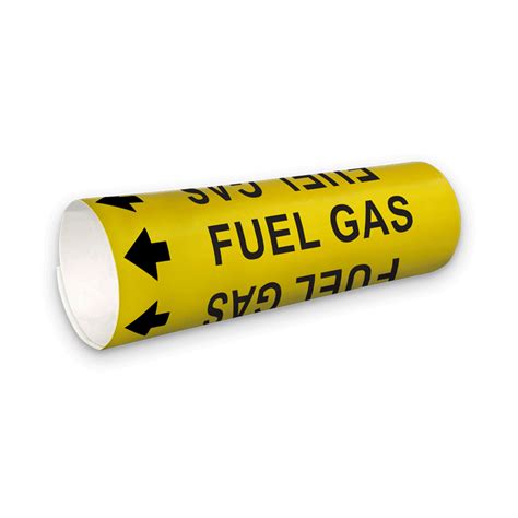 Fuel Gas Pipe Marker Graphic Products