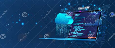 Laptop With Programming Code On Screen With Software Development Ui And