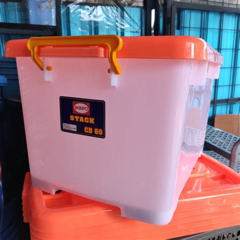 Jual SHINPO Plastic Container Box Kotak Penyimpanan CB 60 Khusus Grab