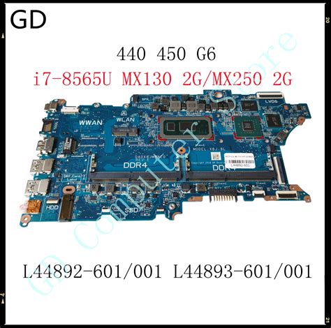 Hp Probook 450 G6 Motherboard Vlrengbr