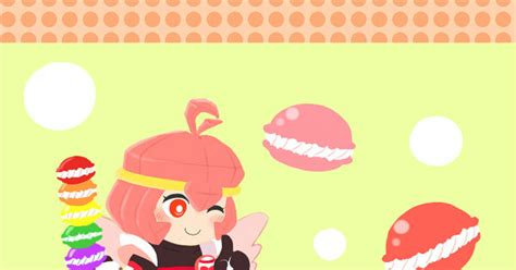 ぴくナビ】 【ぴくナビ】一緒に食べる？【マカロンパラダイス】 そんたのイラスト Pixiv