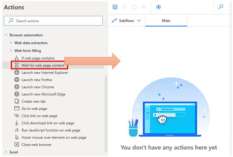 Wait For Web Page Content Actionpower Automate Desktop Kaizen
